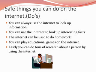Internet safety guide | PPT