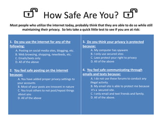 Internet safety guide | PPT