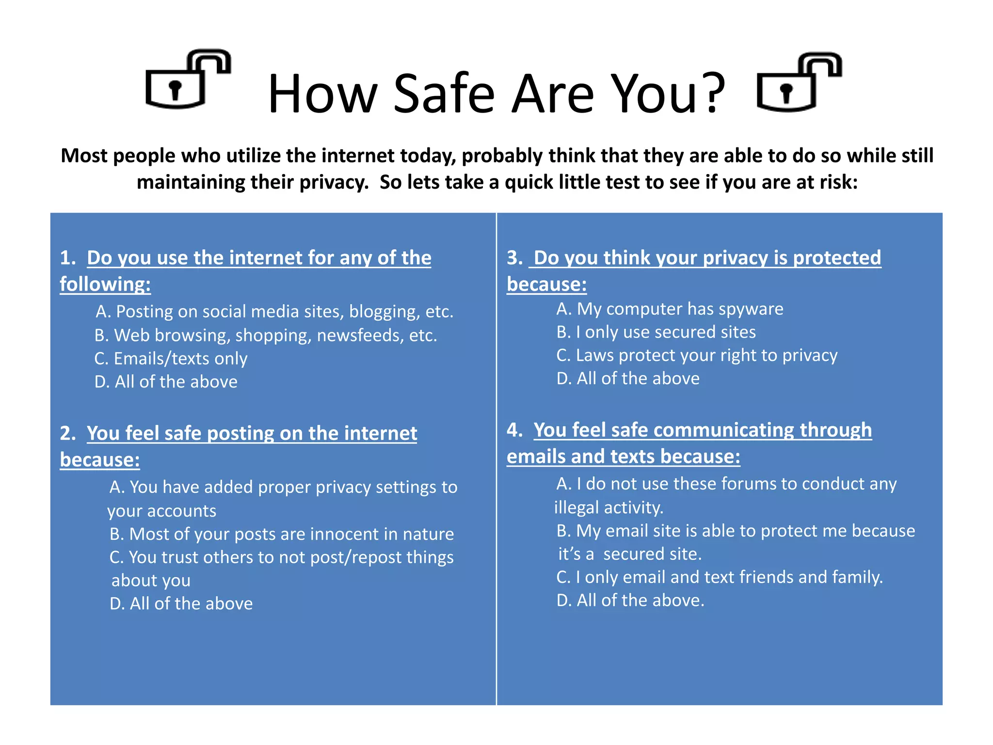 The Social Safety Guide | PPT