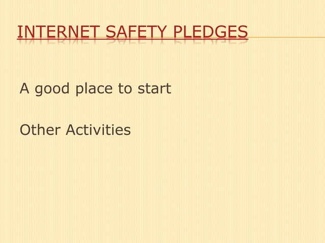 Internet safety ppt | PPTX