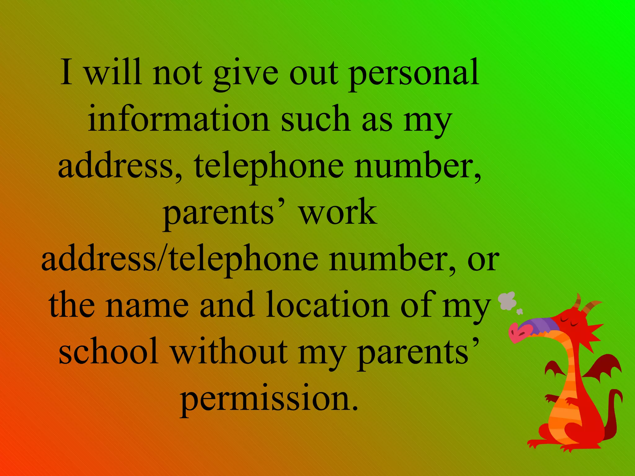 Internet Safety Presentation | PPT