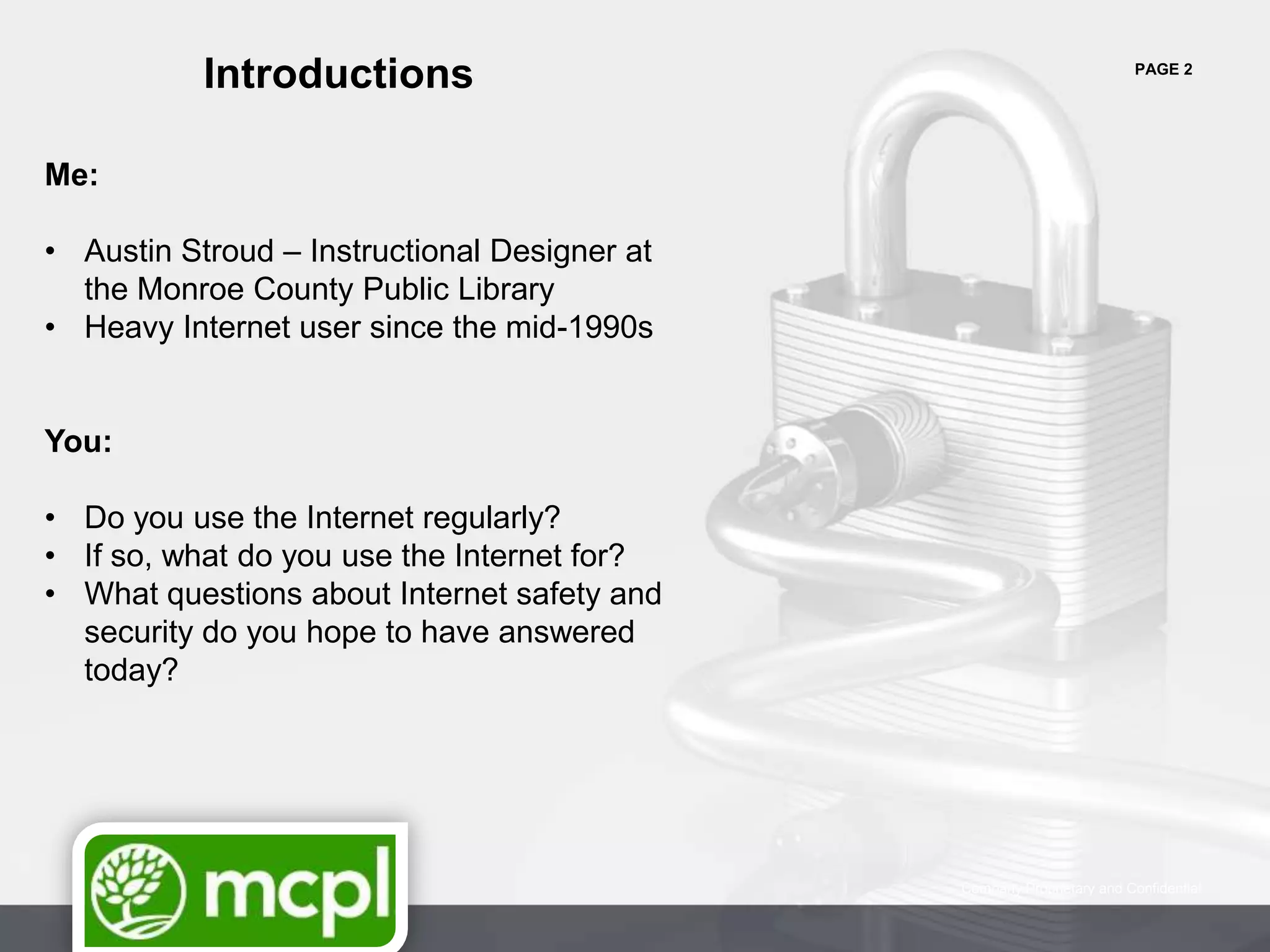 Internet Safety & Security | PPTX