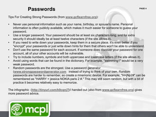 Internet Safety & Security | PPTX