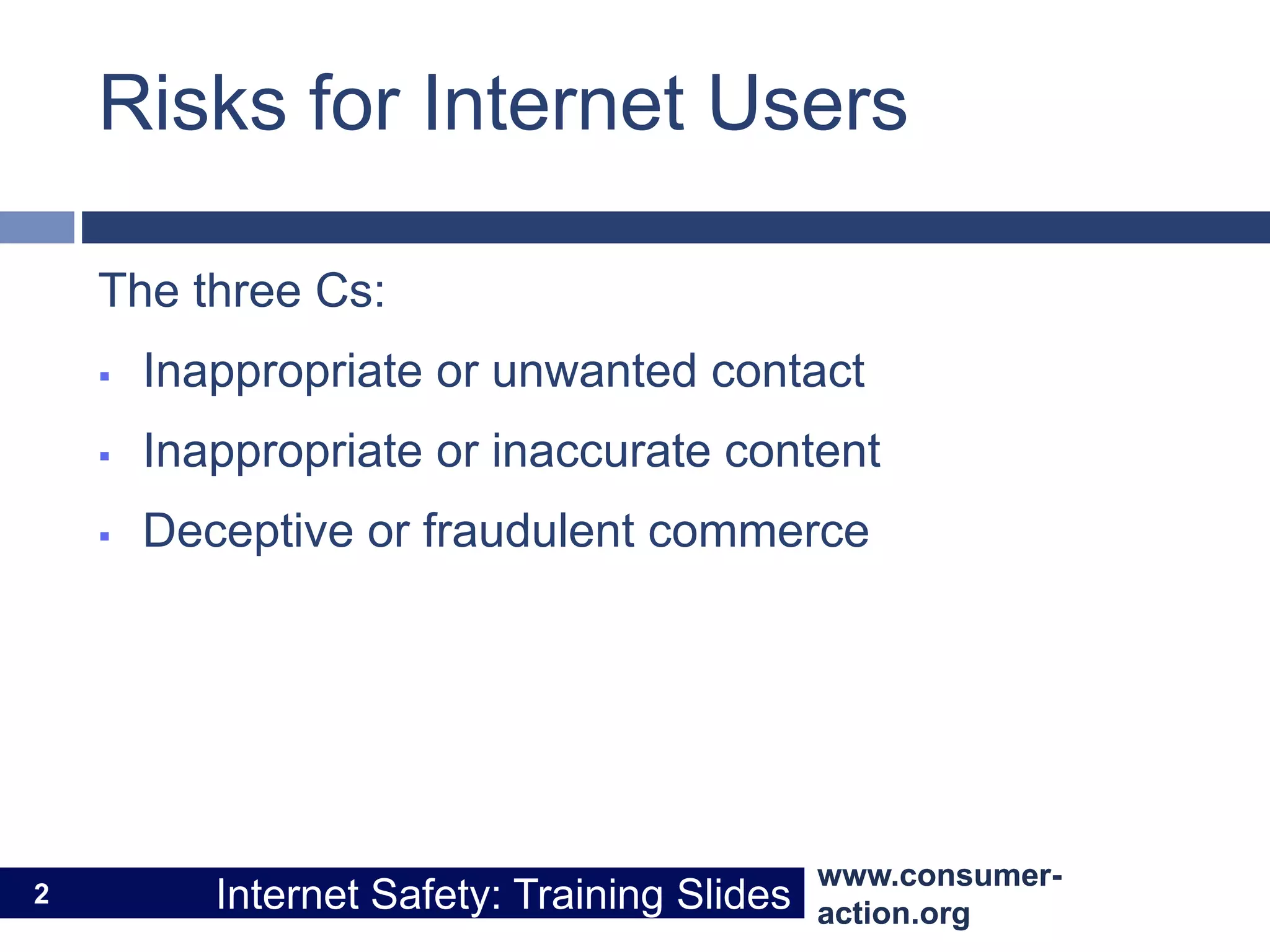 Internet Safety | PPT | Email | Internet