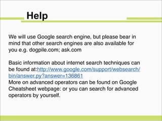 Internet Search | PDF