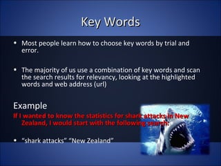Internet search skills | PPT