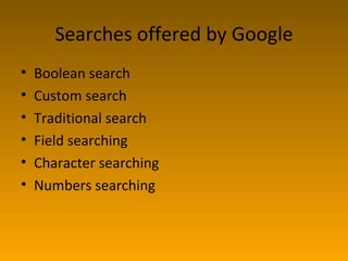 Internet Search Slideshow | PPT