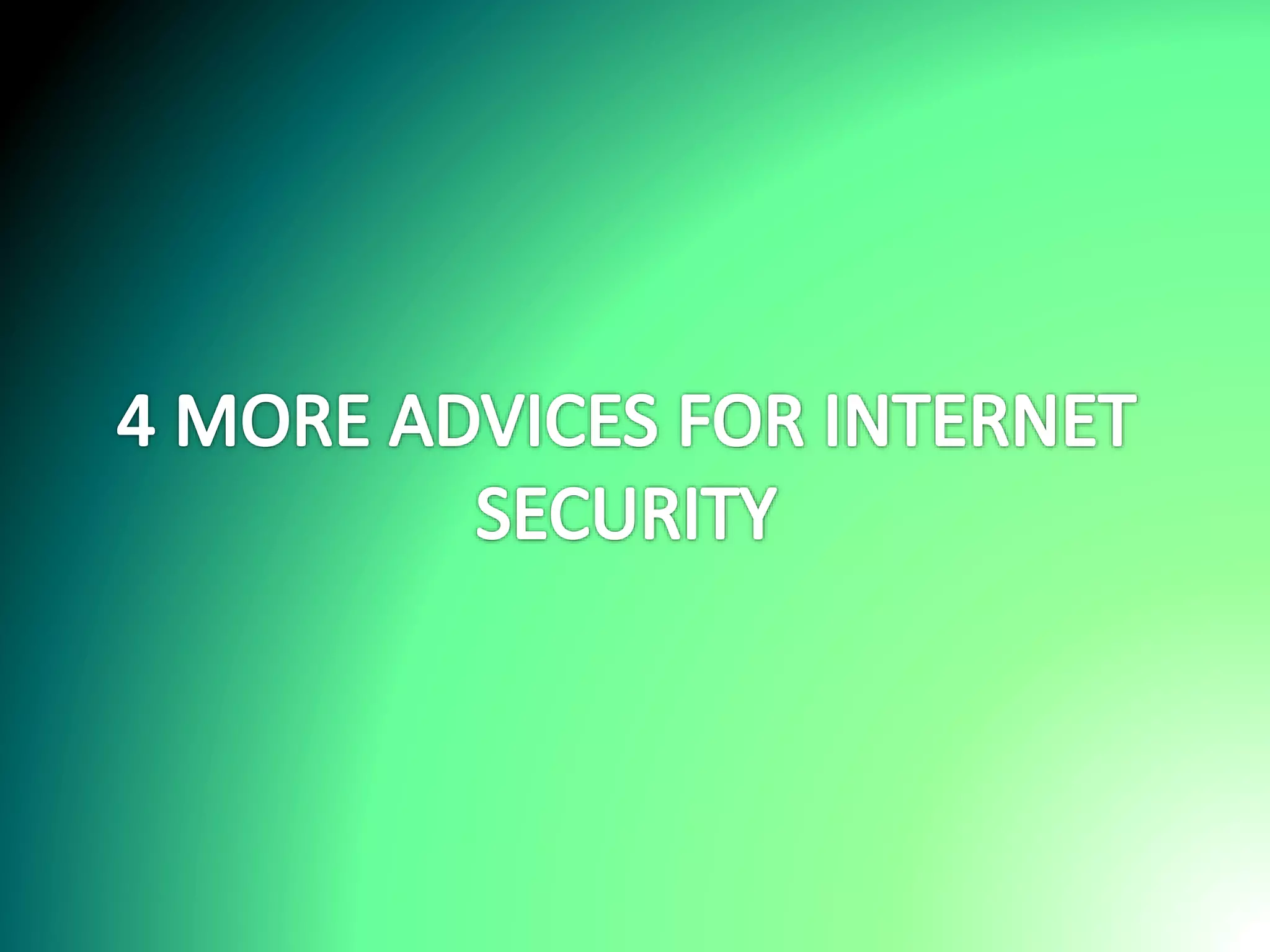 Internet security | PPTX