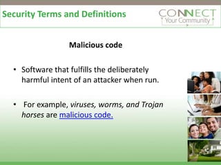 Internet security terms and definitions | PPT