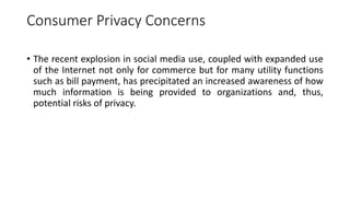 Internet security and privacy issues | PPTX