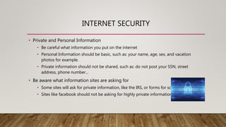 Internet security power point | PPT