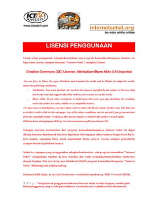 Internet Sehat | PDF