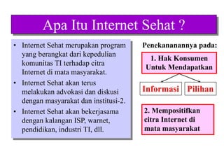 Internet Sehat .ppt
