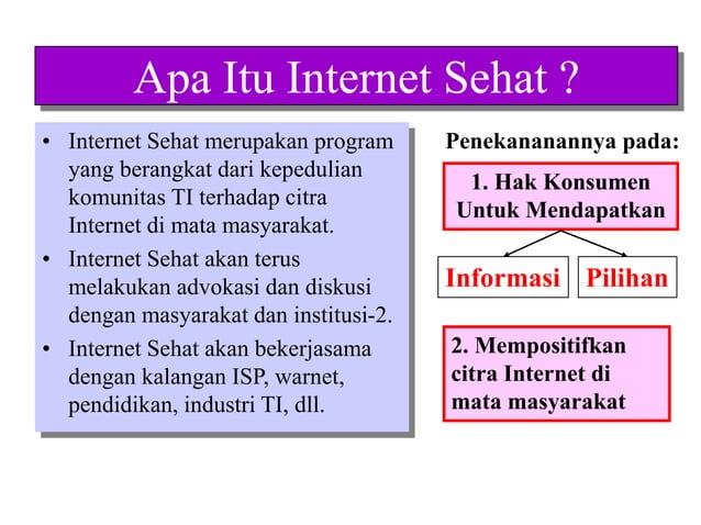Internet Sehat .ppt