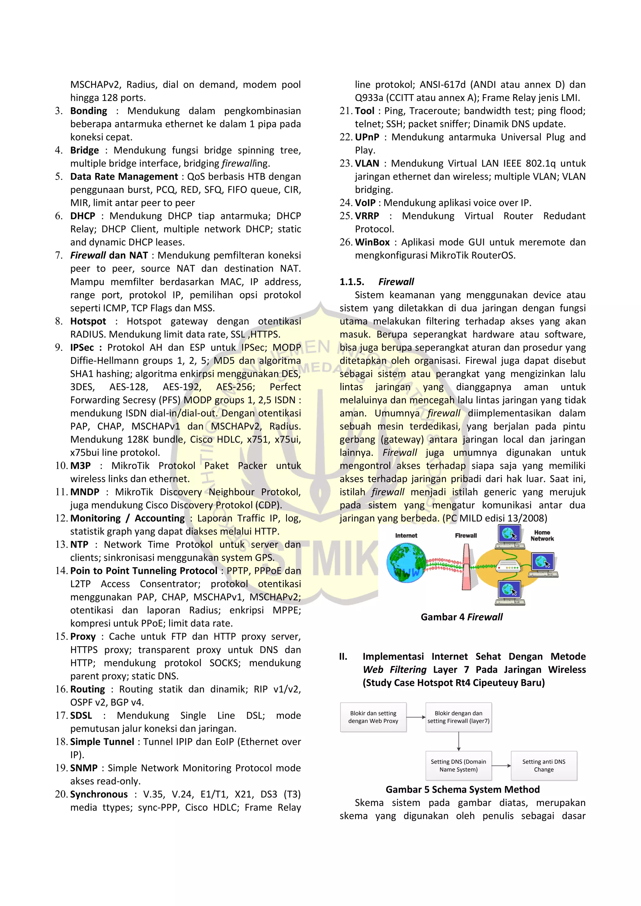 Internet sehat dengan metode web filtering layer 7 pada jaringan ...