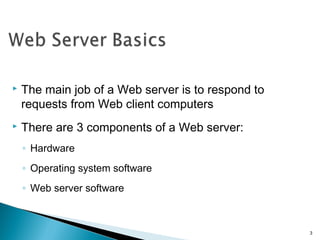 Internet server components | PPT