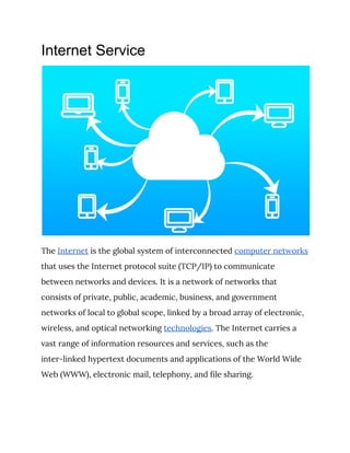 Internet service | PDF