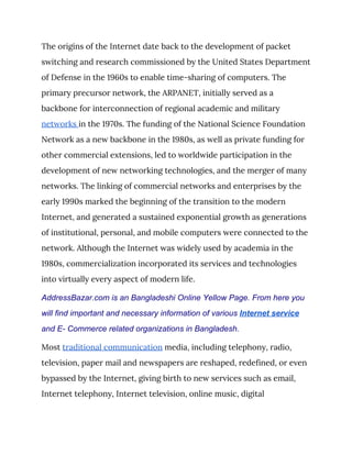 Internet service | PDF