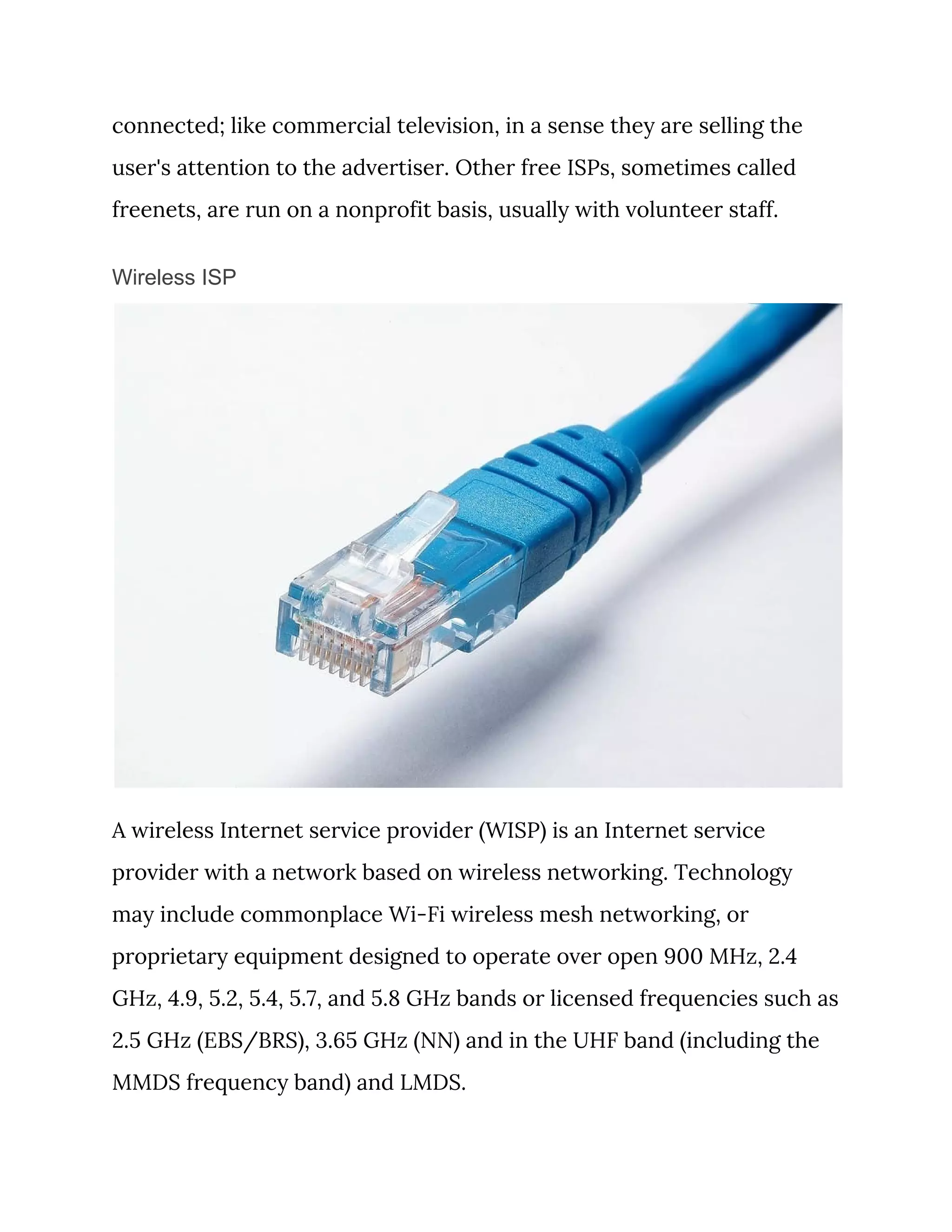 Internet service provider | PDF