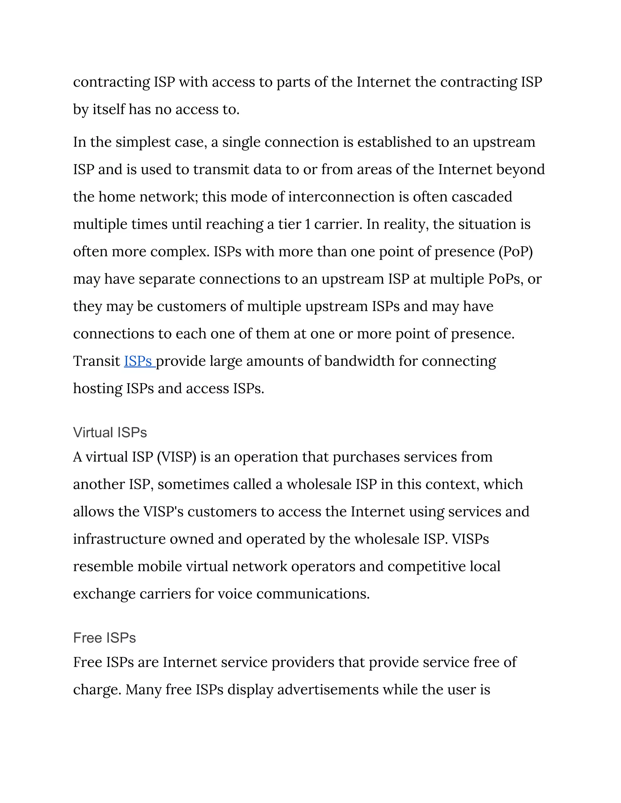 Internet service provider | PDF