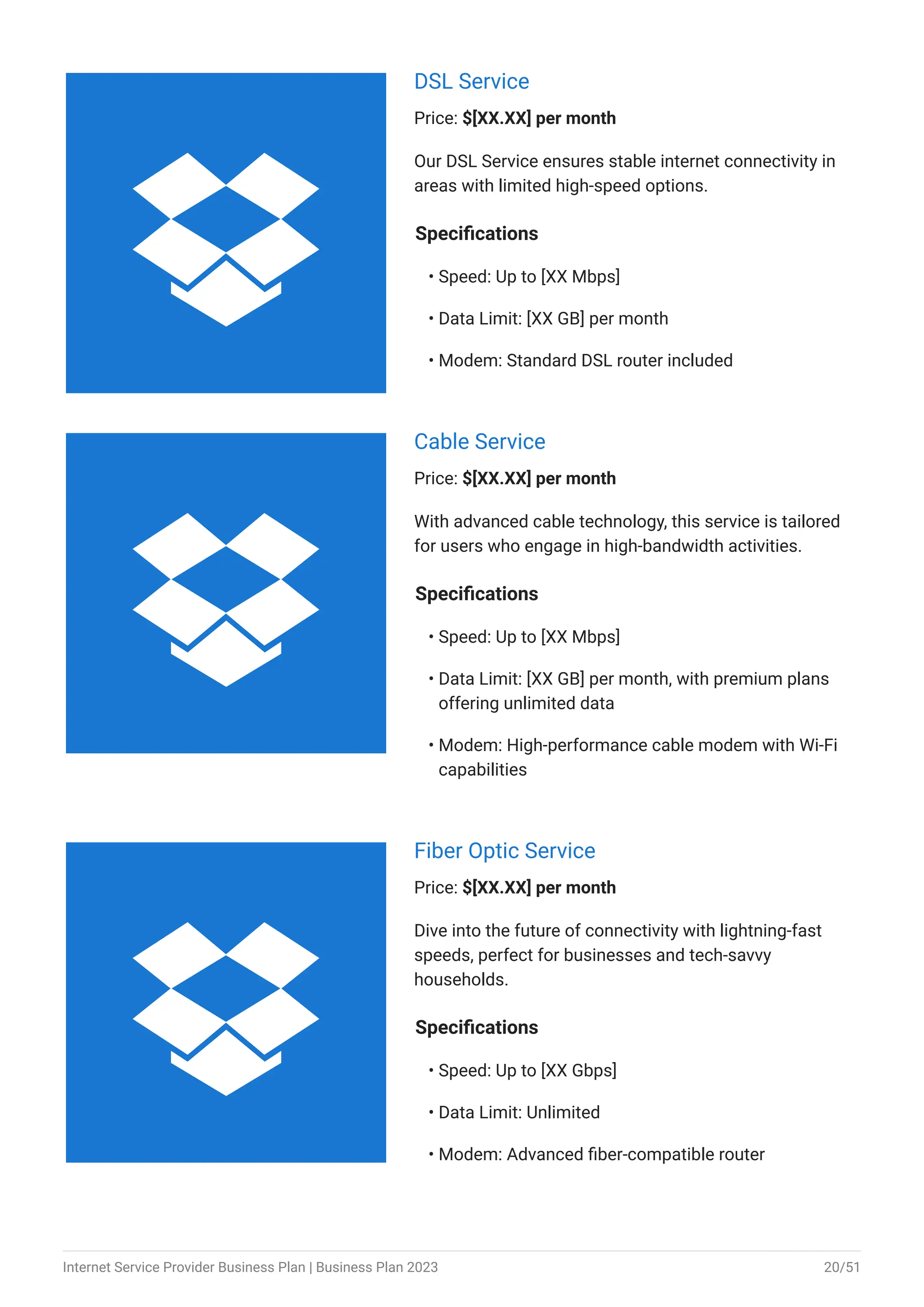 internet service provider business plan. | PDF