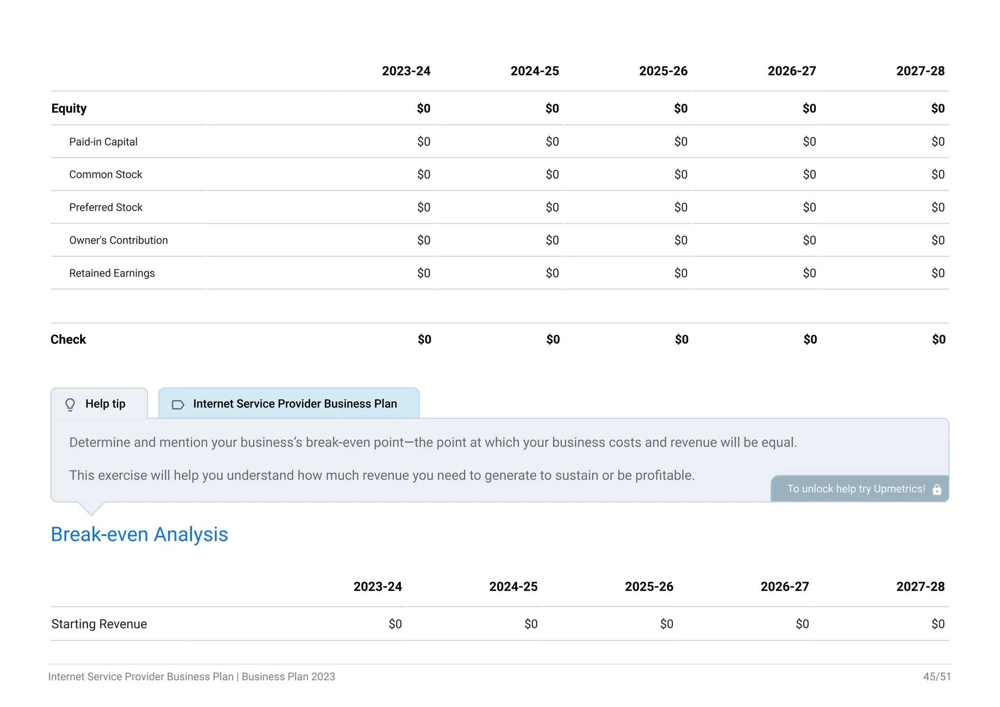 internet service provider business plan. | PDF