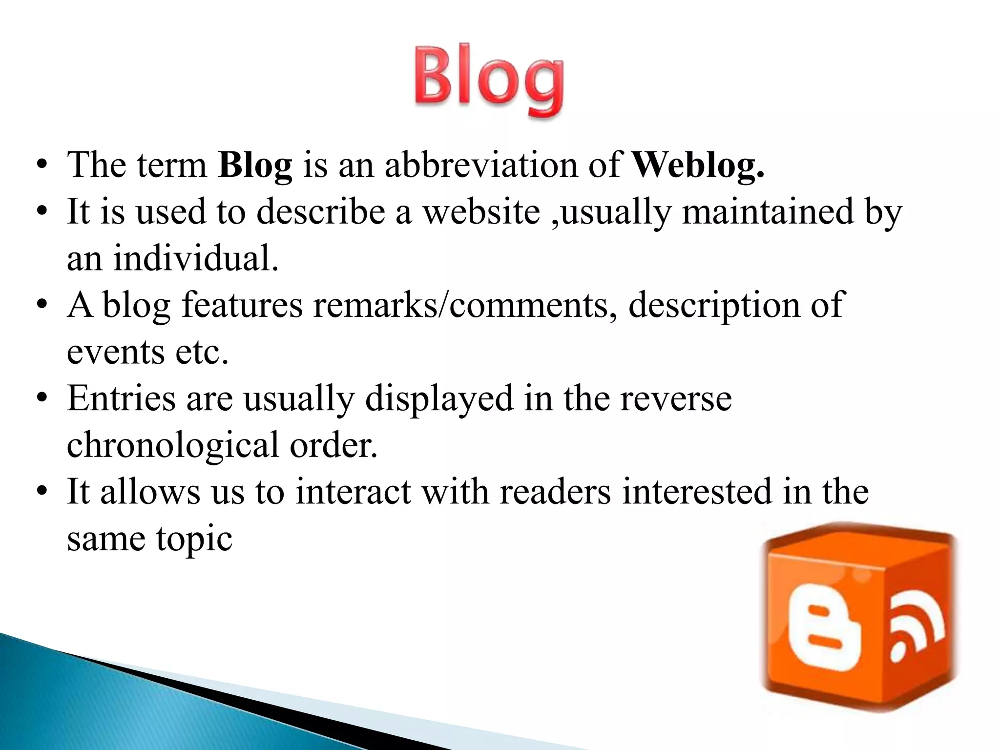 Internet Services | PPTX