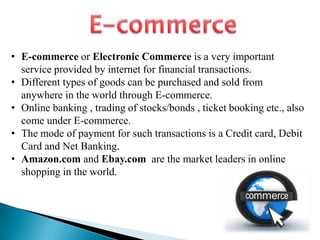 Internet Services | PPTX