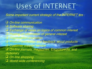 Internet services | PPT