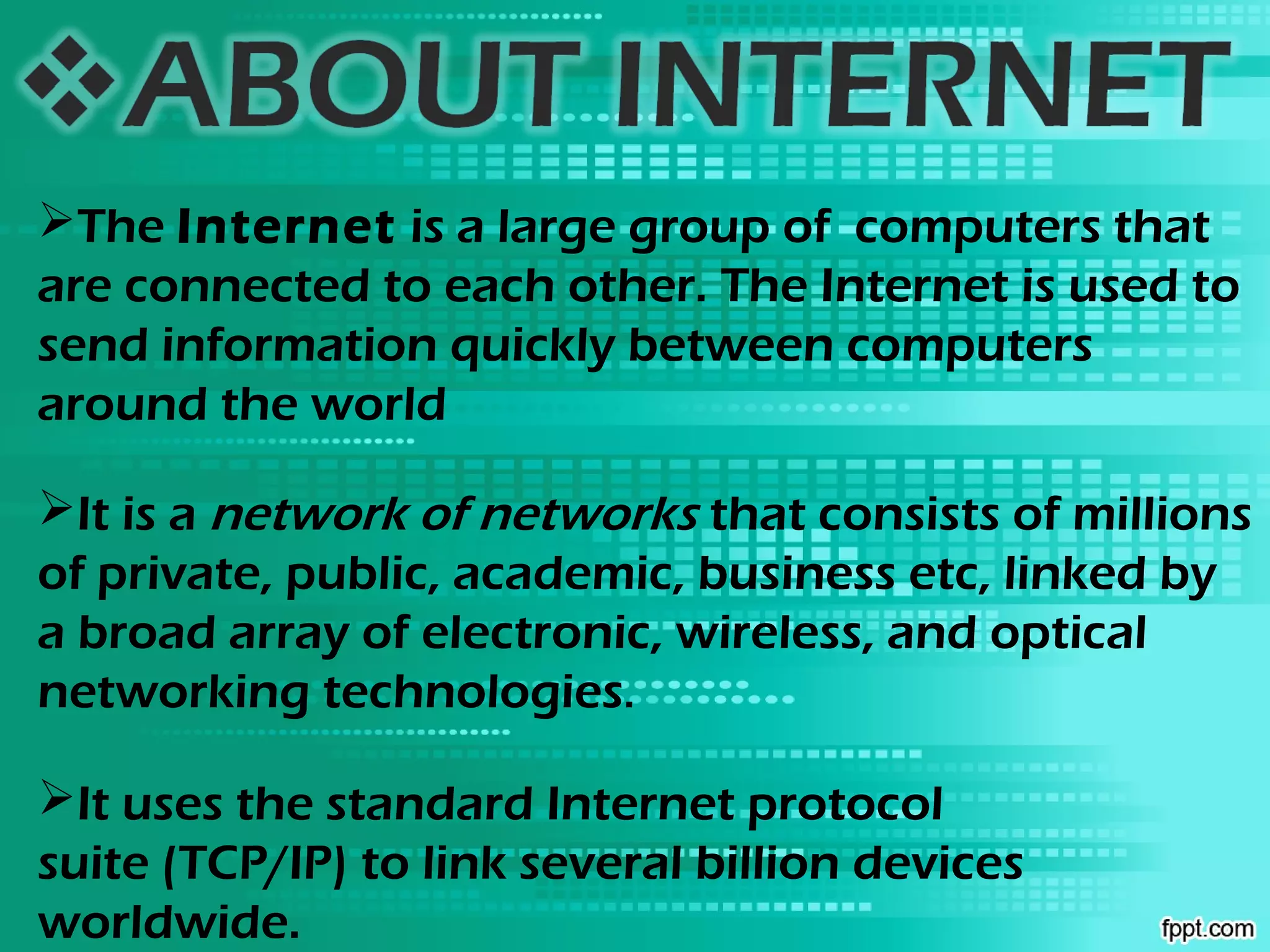 Internet Services | PPT