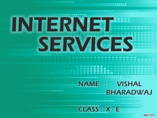 Internet Services | PPT