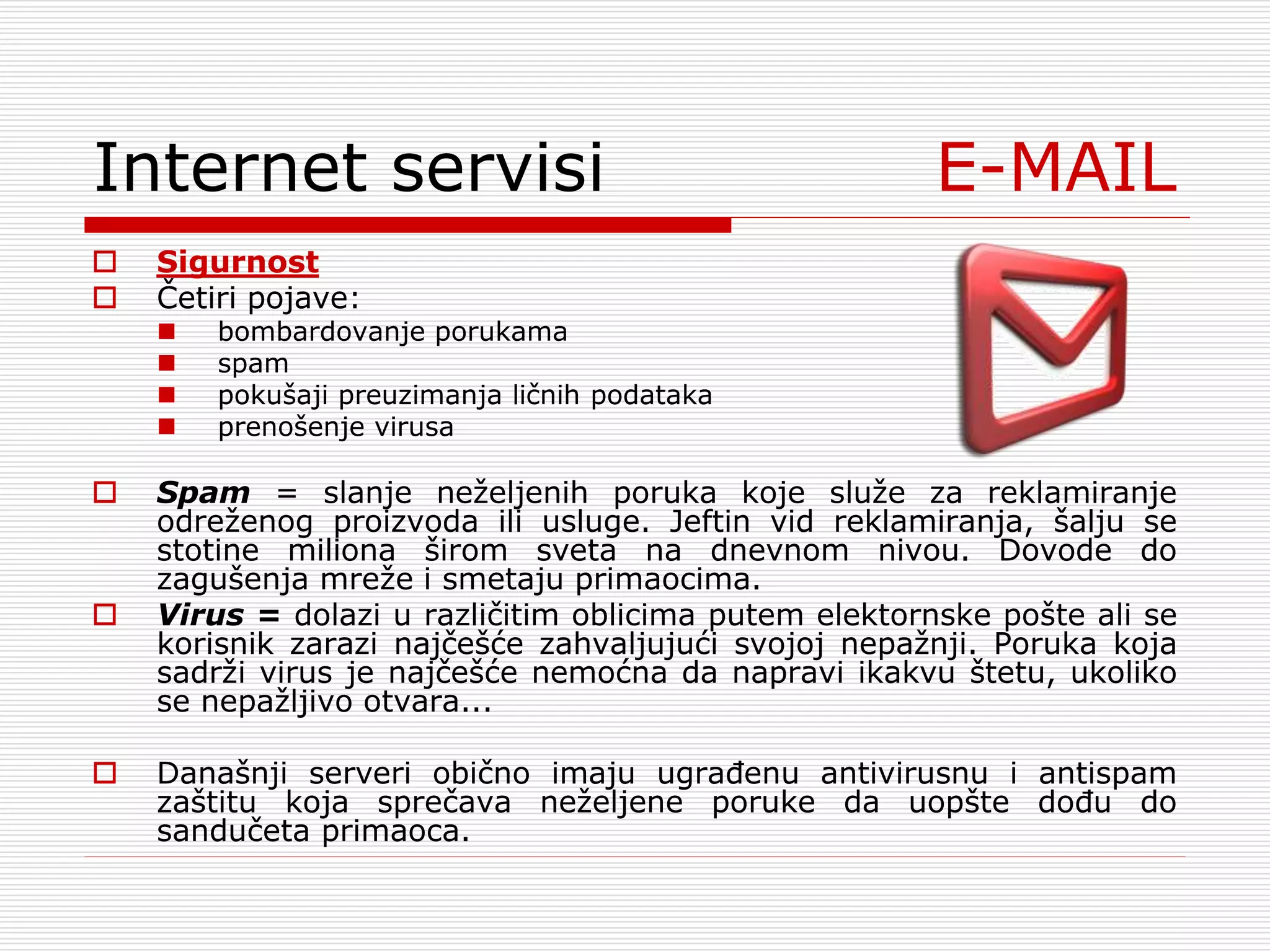 Internet servisi | PPTX