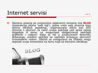 Internet servisi | PPTX