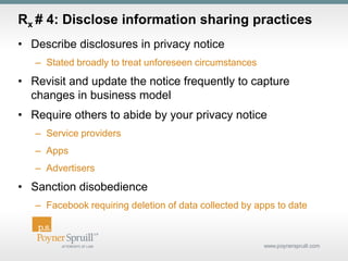 Ten Steps to Help Avoid a Major Privacy or Security Headache | PDF