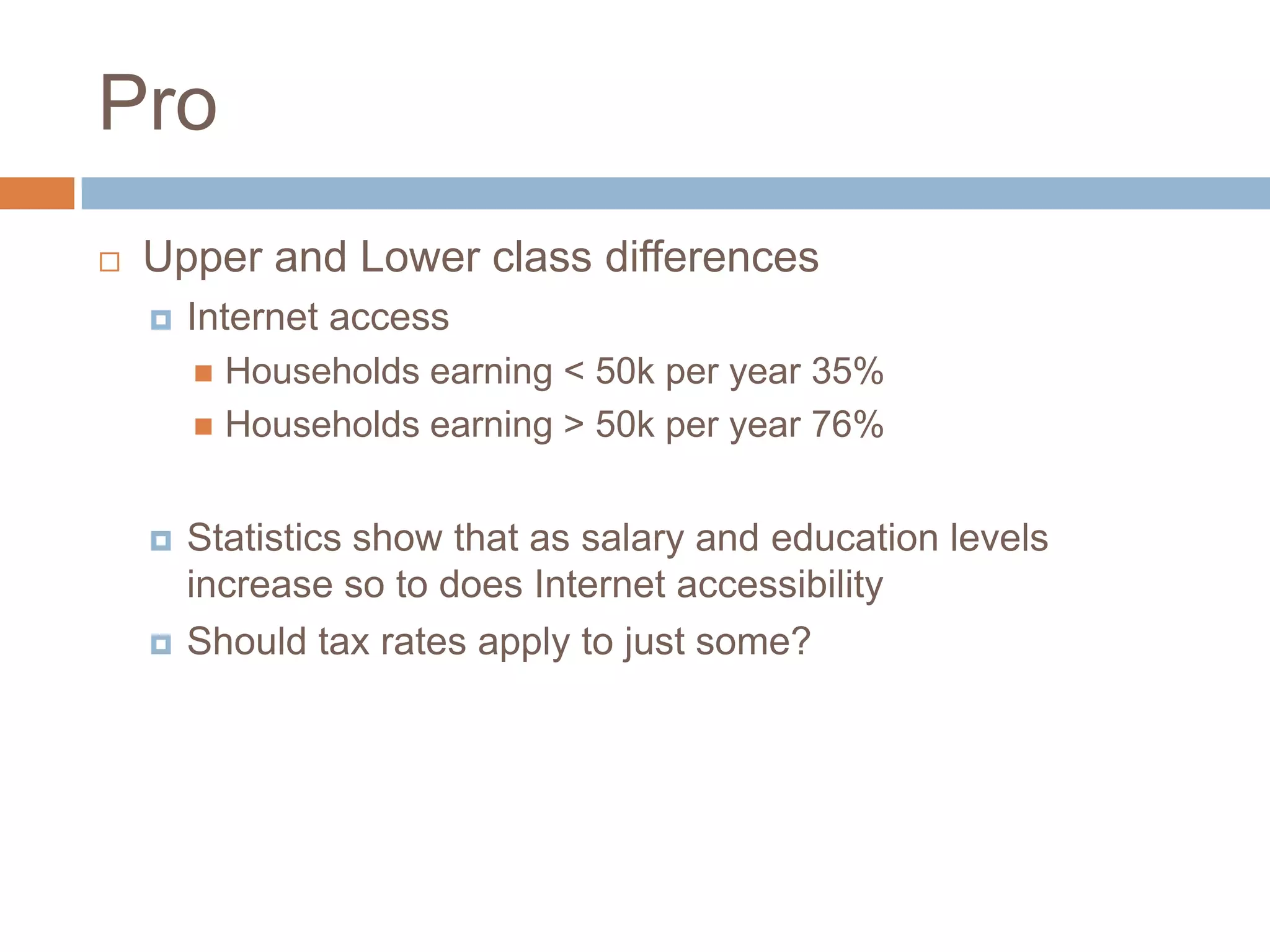 Internet Taxation Final Presentation | POTX