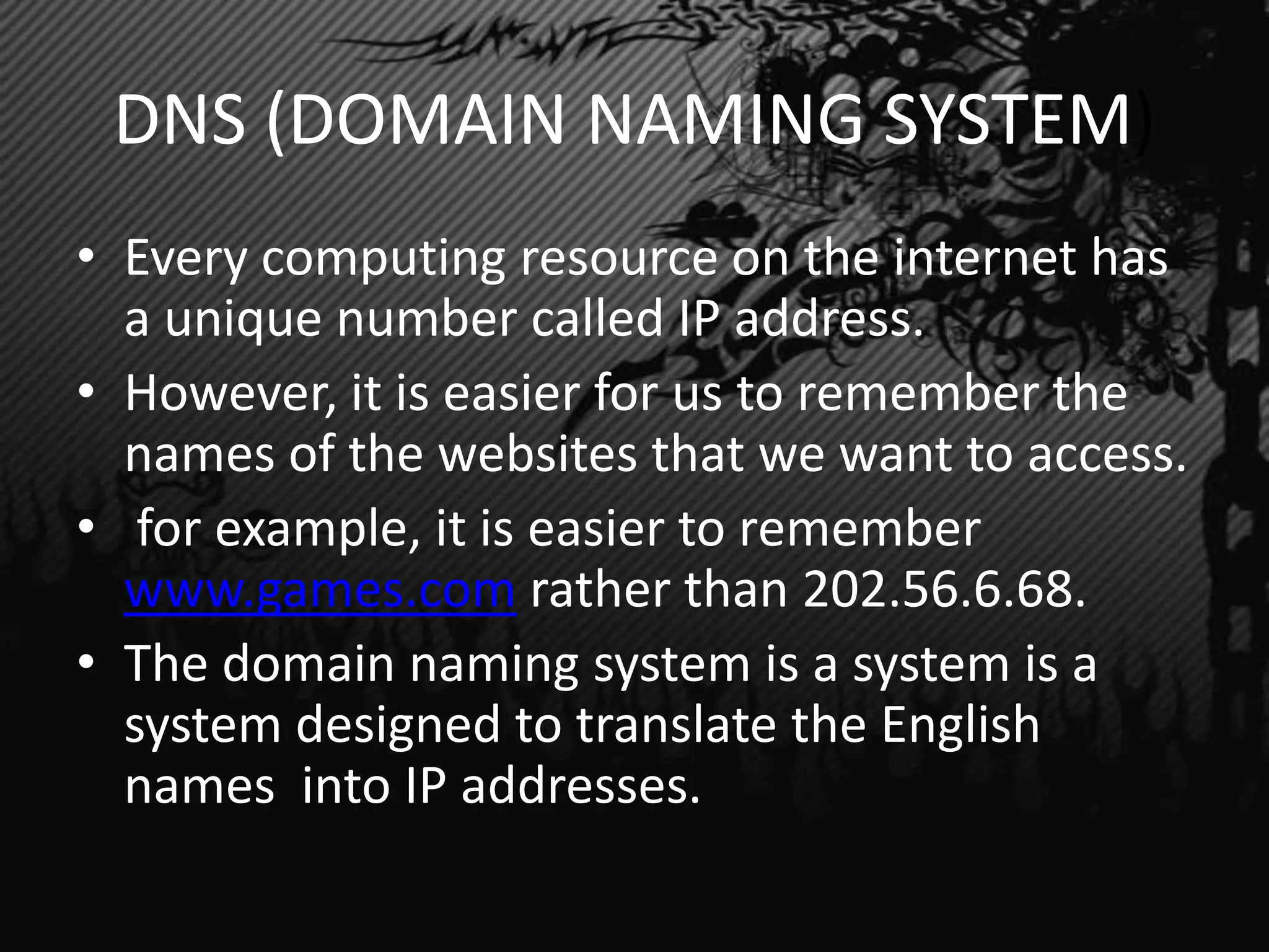 Internet terminologies | PPTX