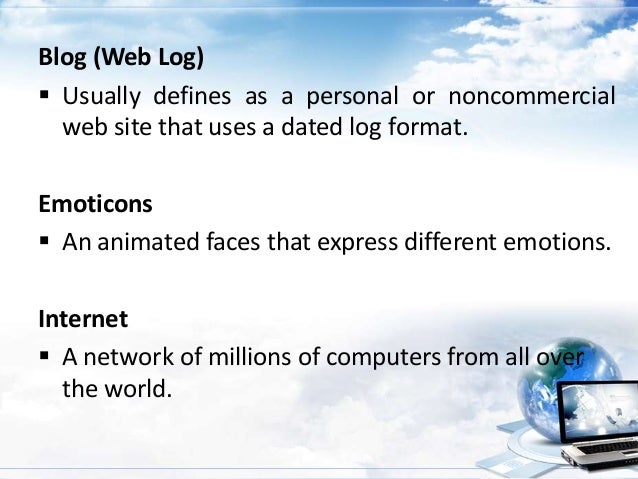 Internet Terms and Definitions