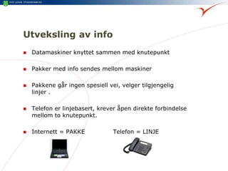 Internett historie | PPT