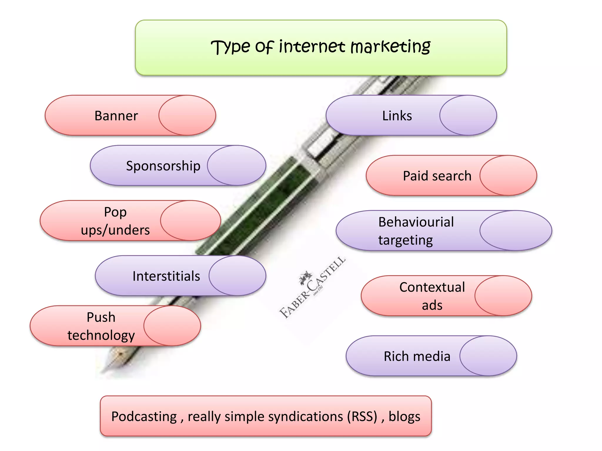 Faber Castle Internet tools | PPTX