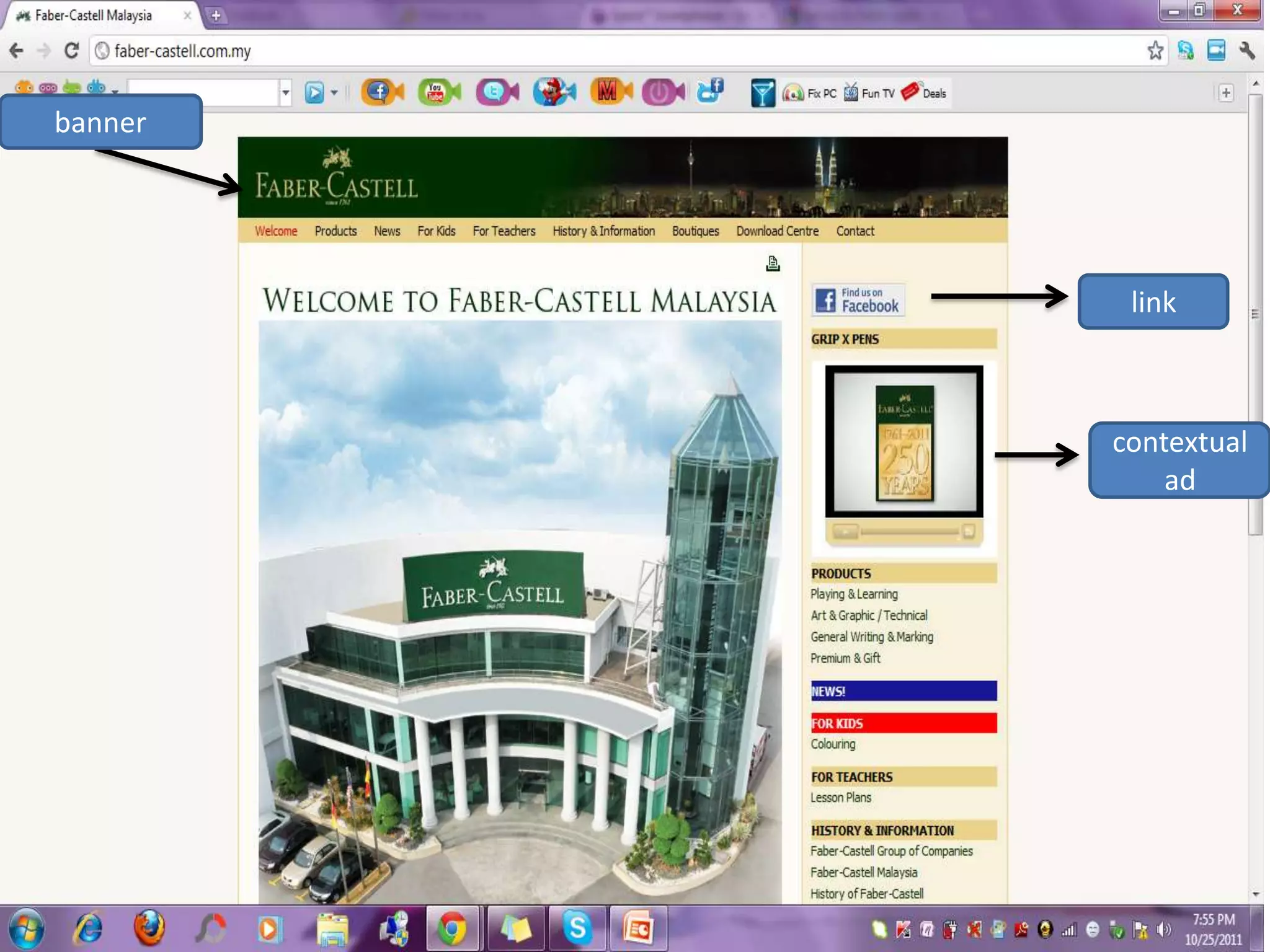 Faber Castle Internet tools | PPTX