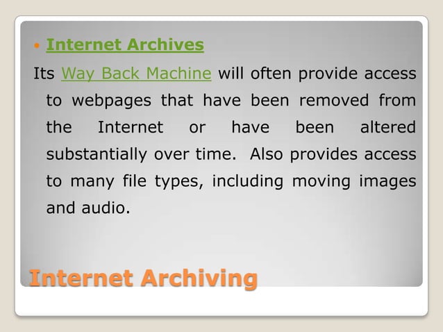 Internet tools for students | PPTX