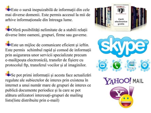 Internetul - despre internet | PPTX