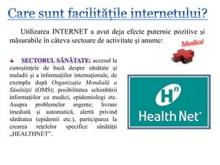 Internetul - despre internet | PPTX