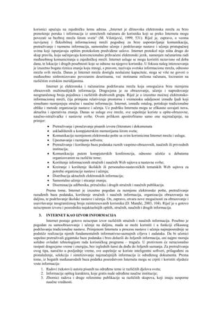 Internet u procesu_organizovanja_nastave_i_ucenja, Nikola Mijanović | PDF