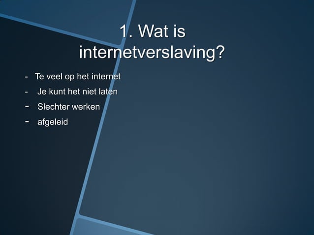 Internetverslaving | PPT