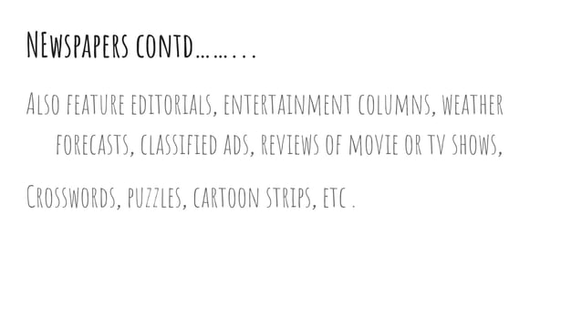 Internet vs newspapers | PPT