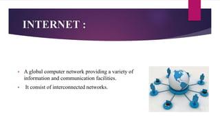 Internet vs Web, Comparison and Differences | PDF