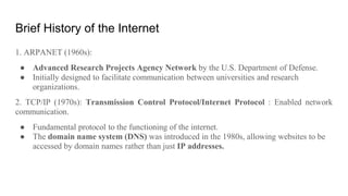 Internet_web_ Introduction to the Evolution of Internet | PDF