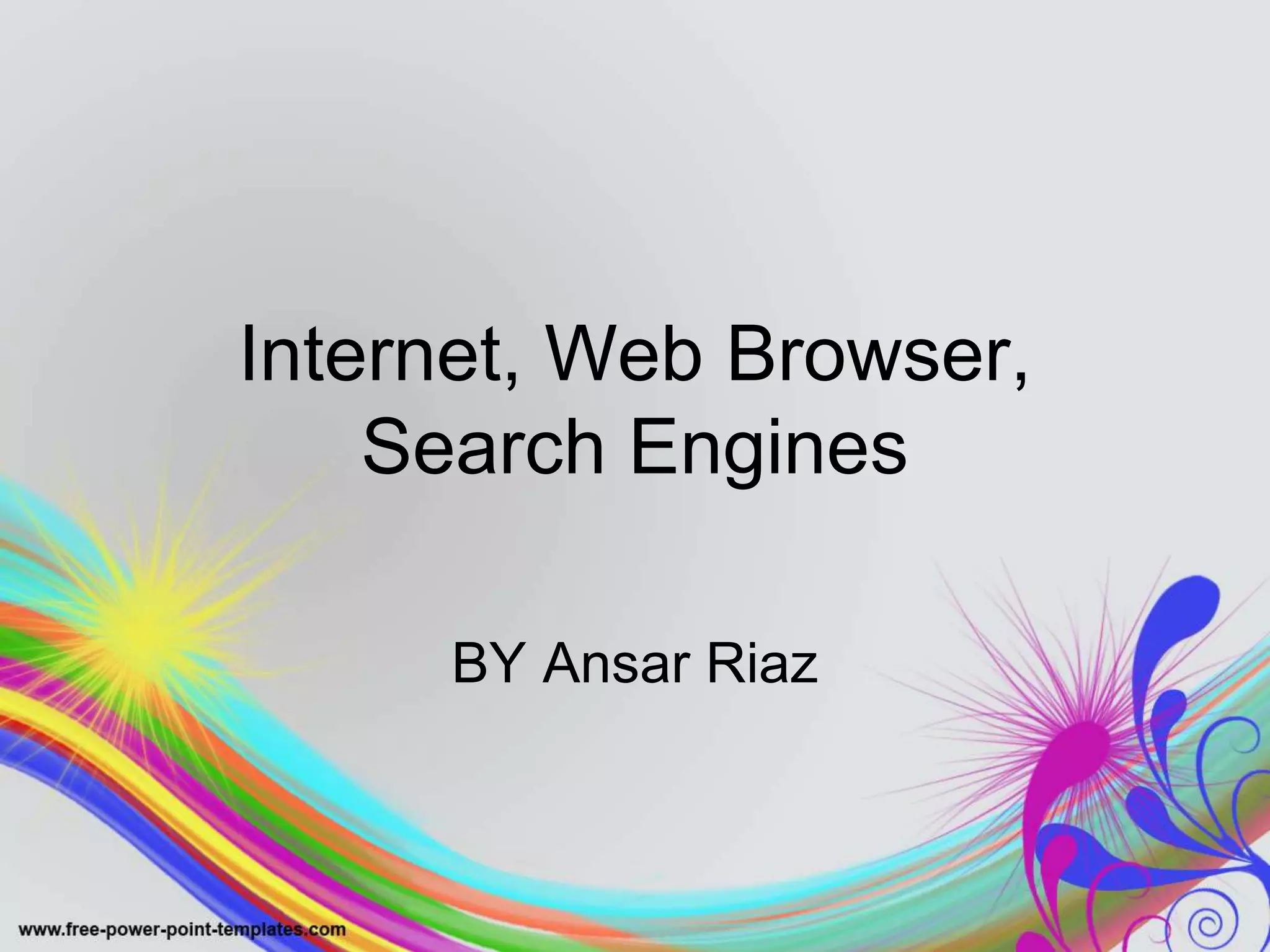 Internet, web browser, search engines | PDF