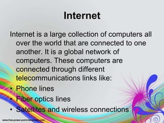 Internet, web browser, search engines | PDF